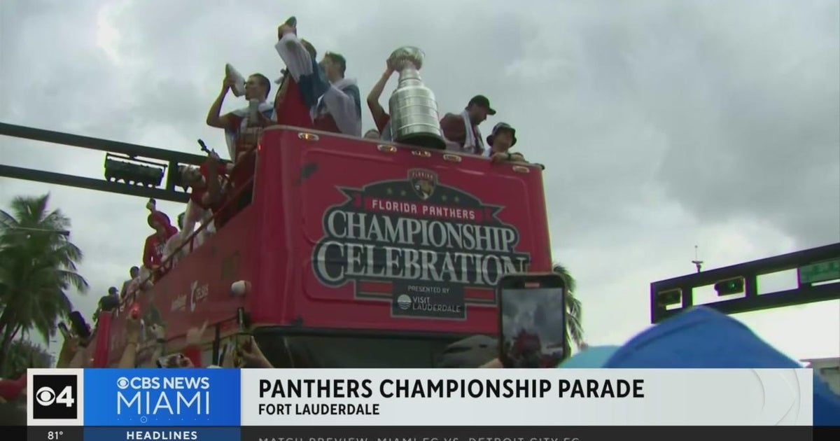 Hundreds of thousands of Florida Panthers fans attend parade regardless ...