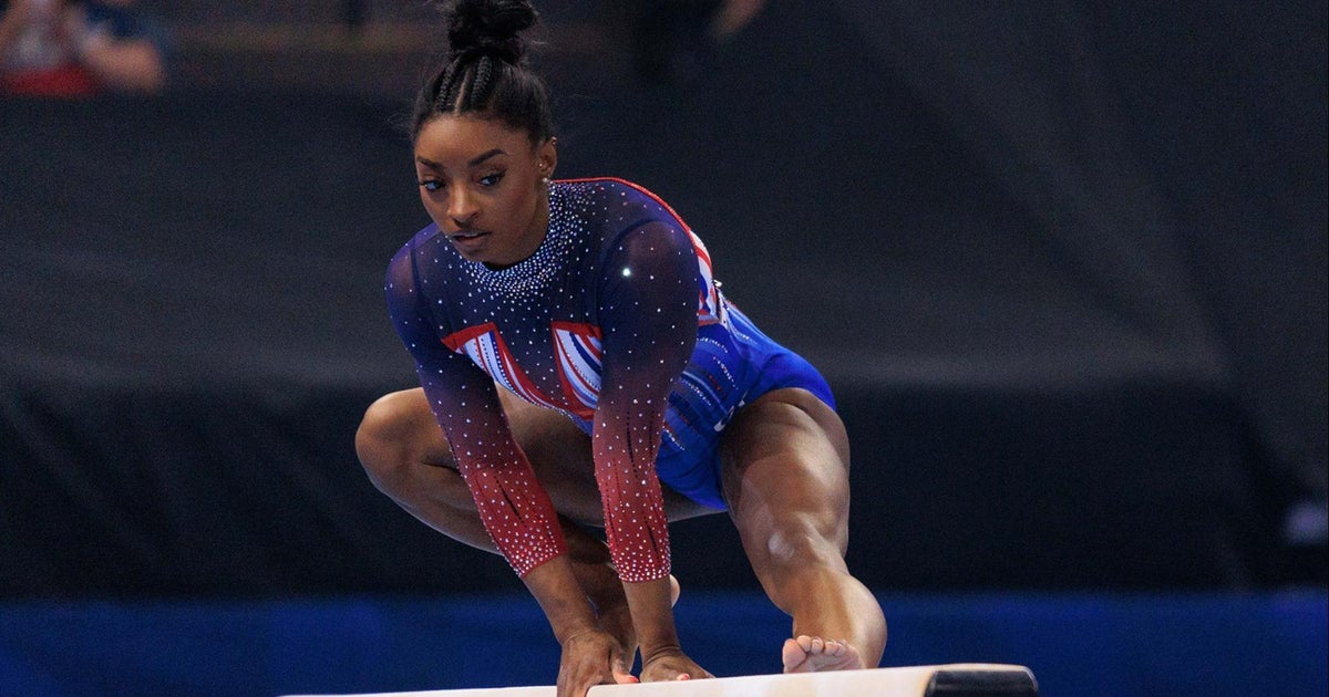 Simone Biles wins all-around title at U.S. Gymnastics trials, setting ...