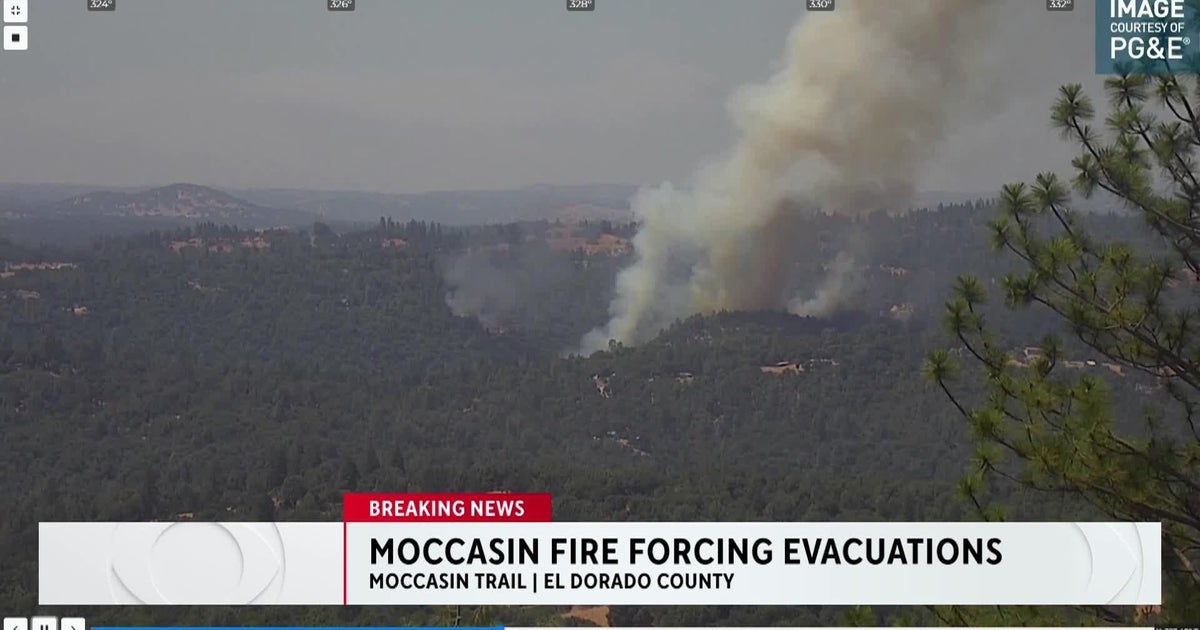 Evacuations ordered for fire south of Placerville - CBS Sacramento