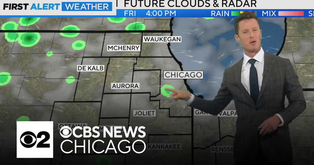 Tracking Chicago rain and storm chances over holiday weekend - CBS Chicago