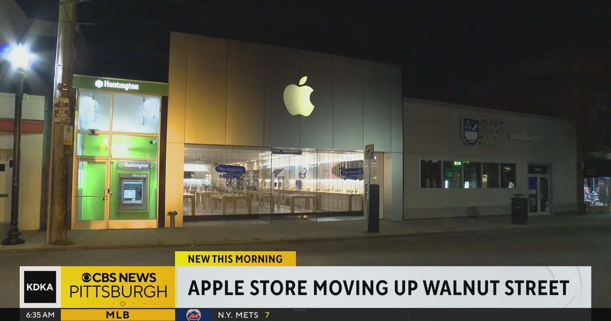 Shadyside Apple Store moving up the street - CBS Pittsburgh