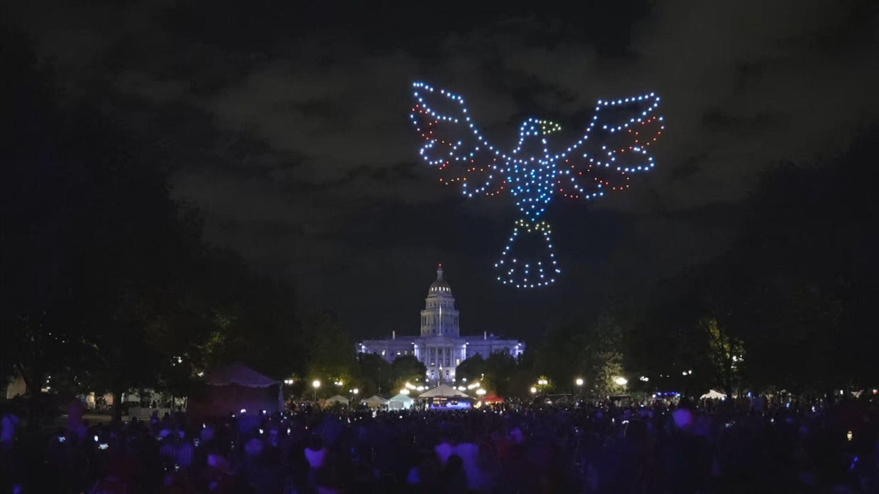 300 drones will take to the Denver sky to celebrate Indy Eve - CBS Colorado