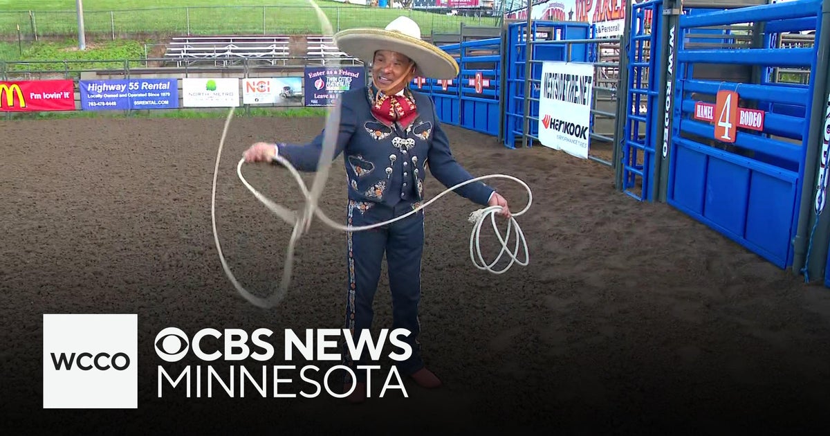 Legendary charro Tomàs Garcilazo in Minnesota for Hamel Rodeo - CBS ...