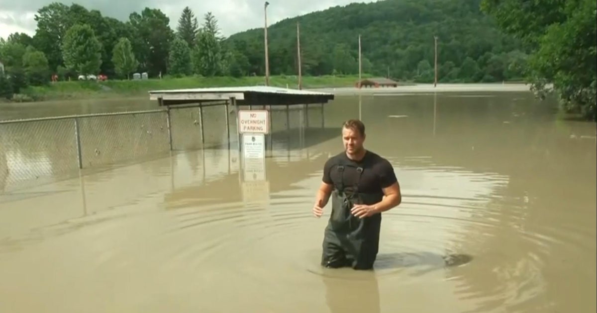 Remnants of Beryl swamping parts of Northeast - CBS News