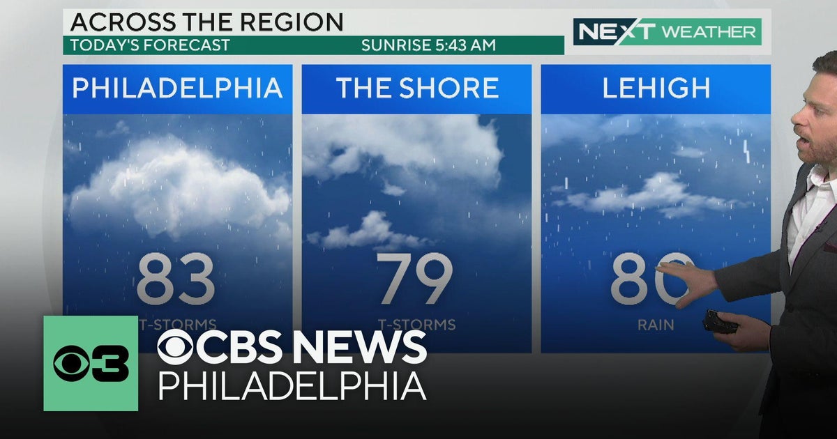 Rain, wet weather for Philadelphia area, flood watch in effect across ...