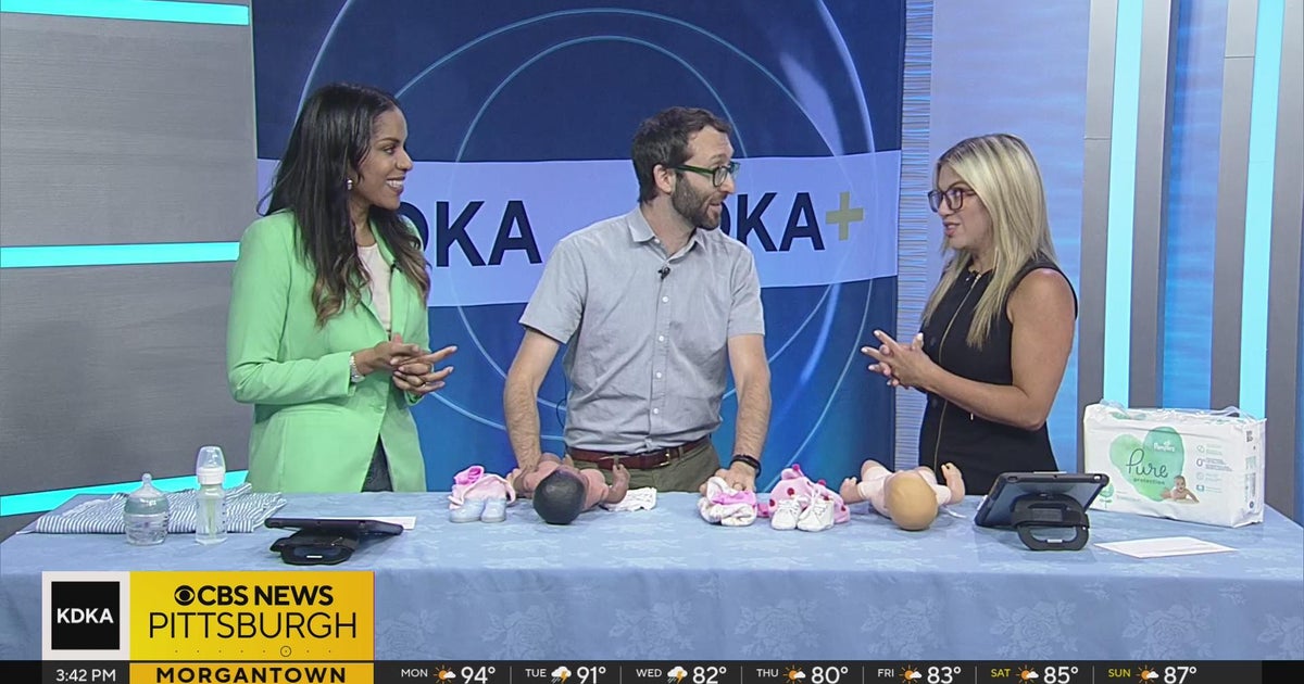 Boaz takes a baby crash course - CBS Pittsburgh