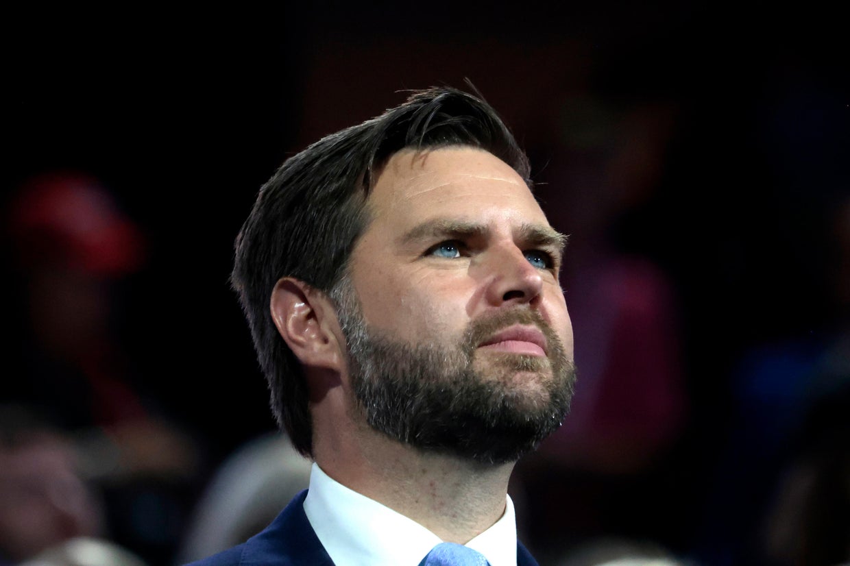 JD Vance could become first vice president with facial hair in decades ...