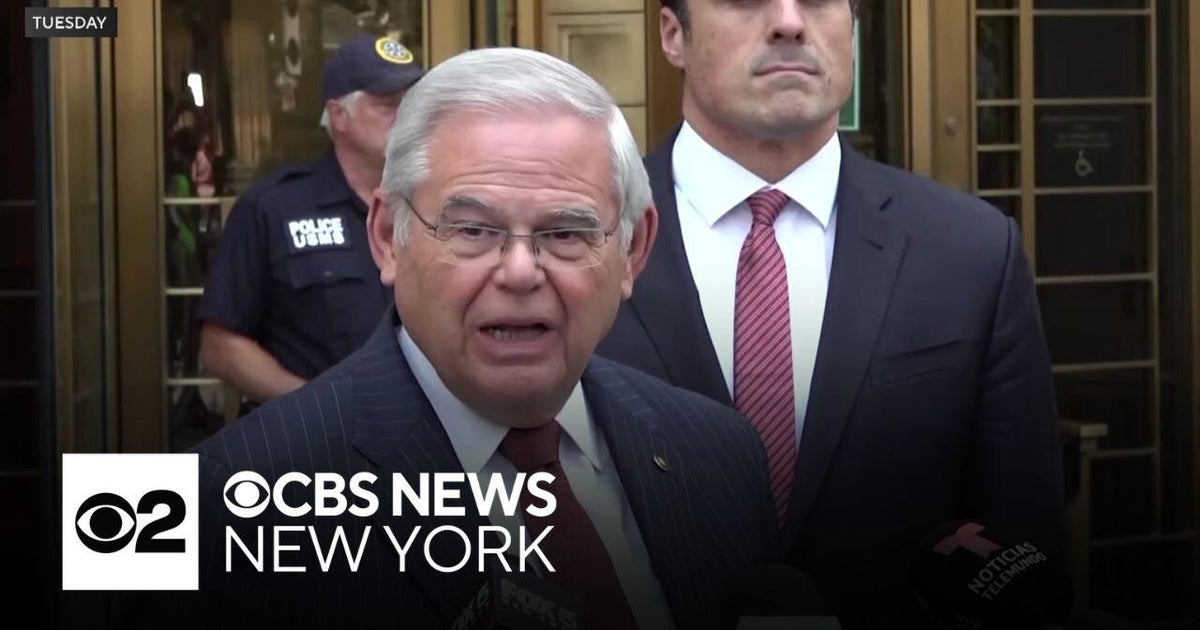 Sen. Cory Booker says he will lead expulsion of Sen. Bob Menendez, if necessary - CBS New York