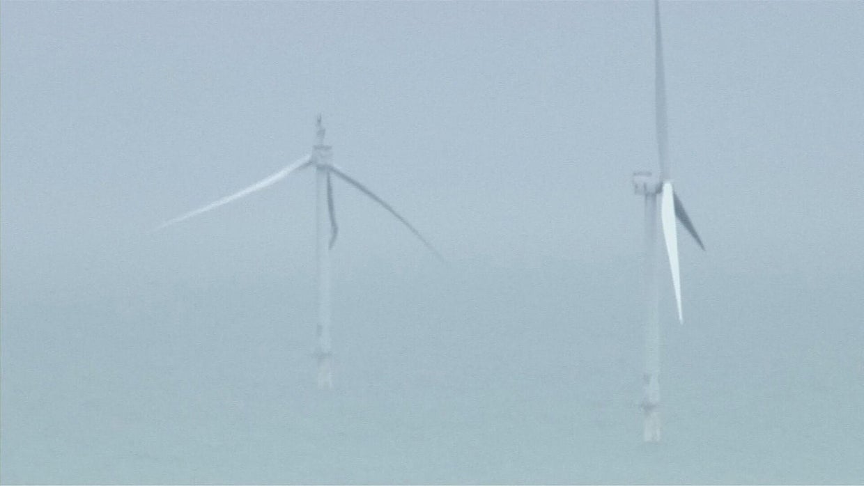 300-foot piece of broken wind turbine blade falls into Atlantic Ocean ...
