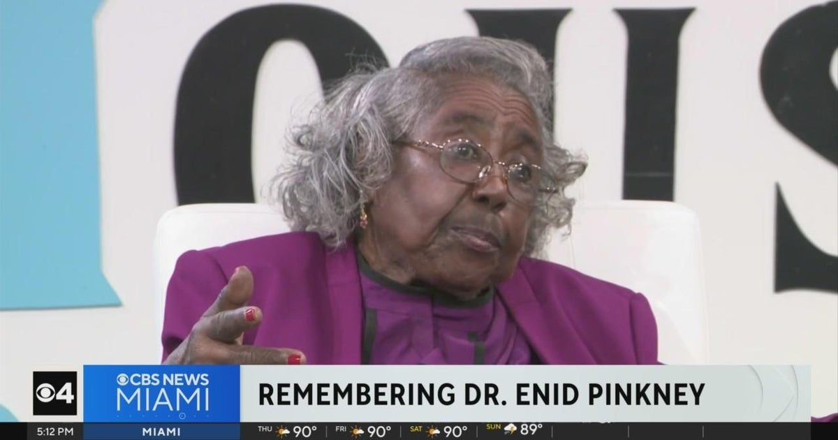 Dr. Enid Pinkney, notable South Florida historian, dies at 92 - CBS Miami