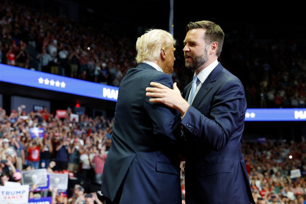 Trump holds first rally with running mate JD Vance - CBS News