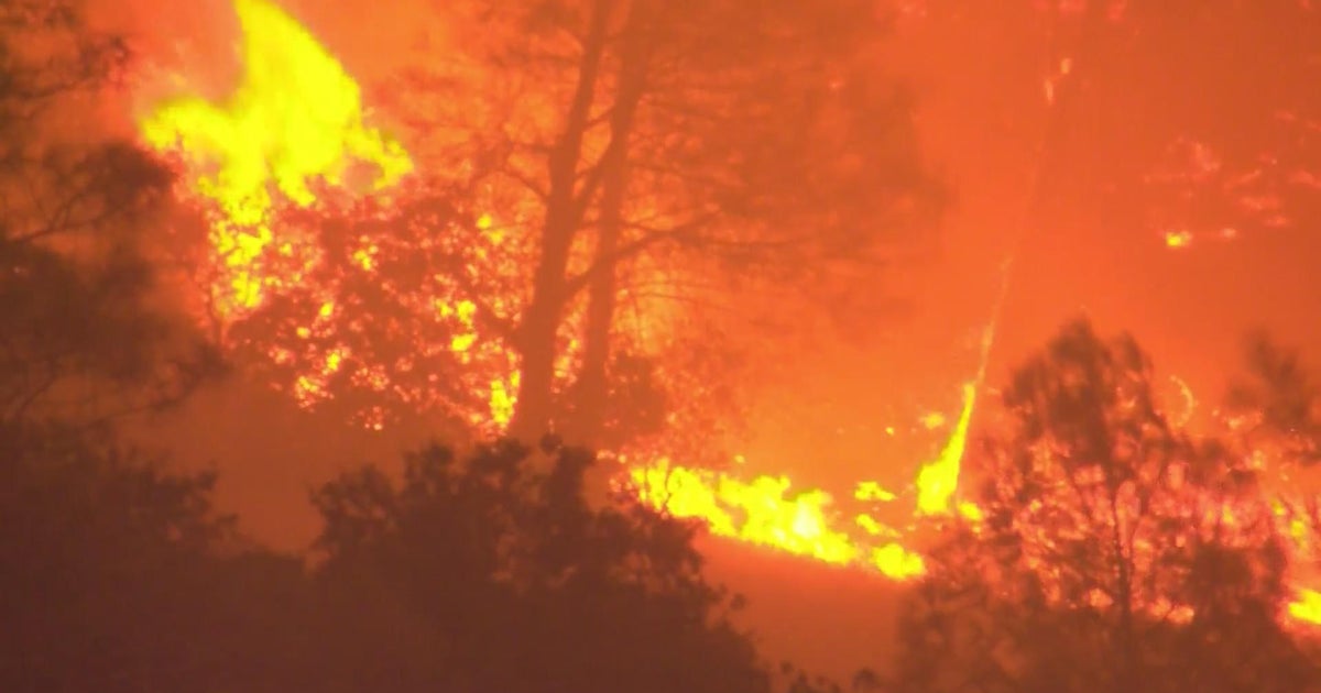 Park Fire near Chico explodes in size - CBS Sacramento