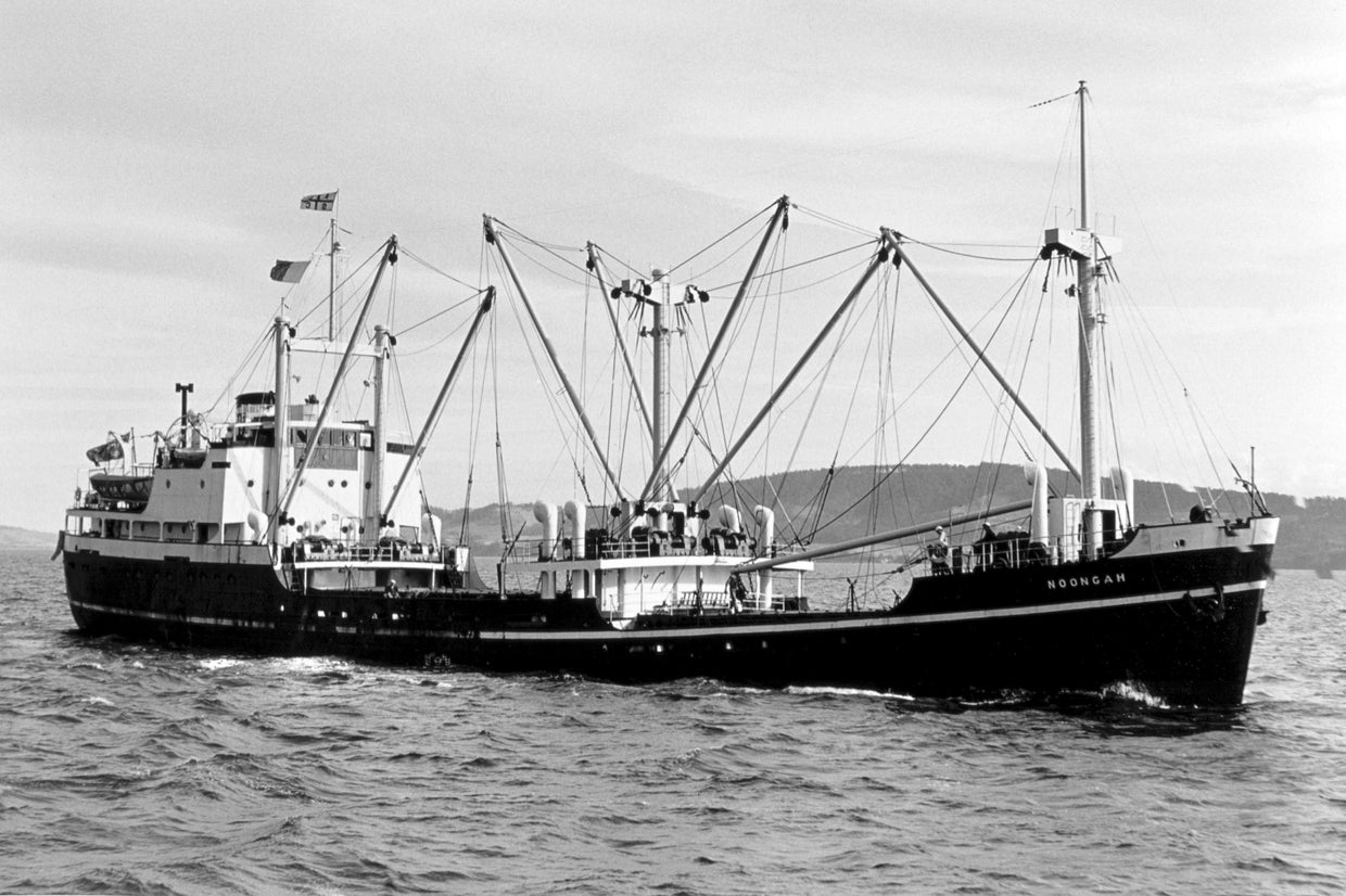 In 1969, a ship sank off Australia, killing 21 crew members. The vessel ...