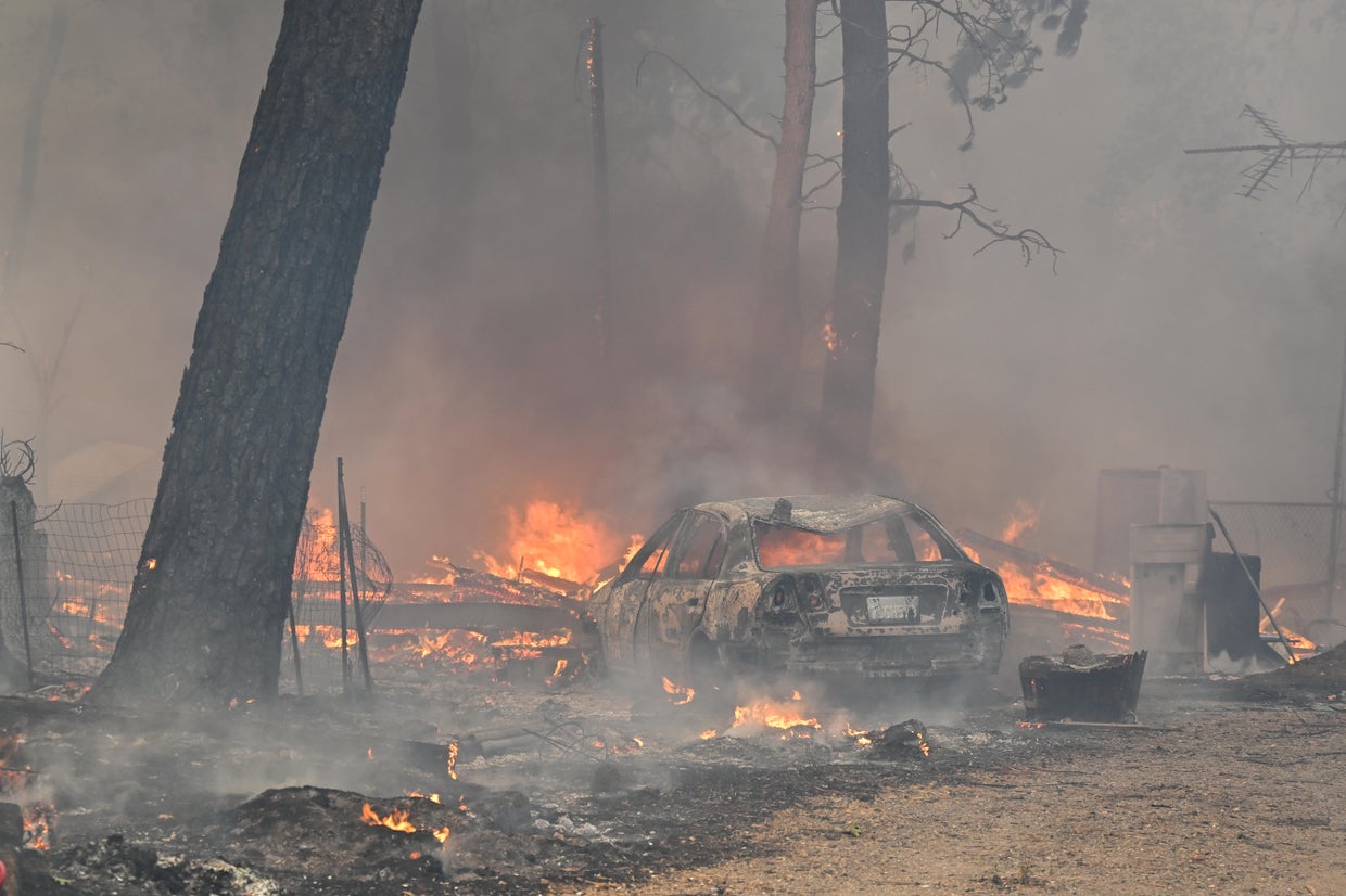 In photos: Park Fire in Northern California