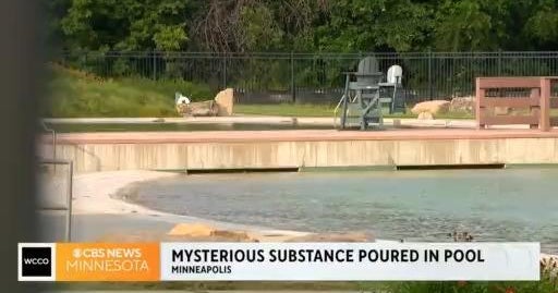 Webber Natural Swimming pool closed after man put "white substance ...