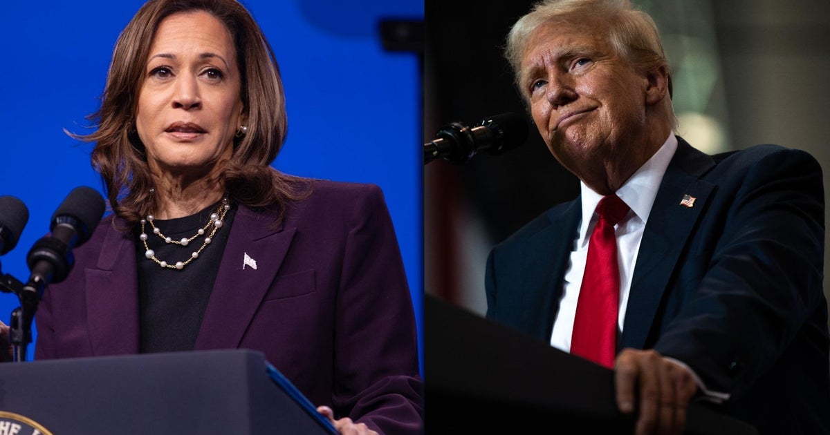 Trump, Harris hit 2024 campaign trail in new election phase - CBS News