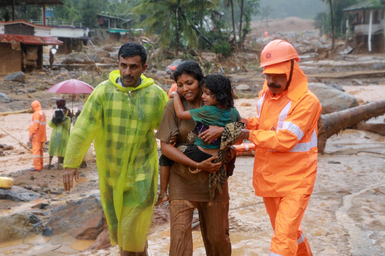 Landslides in India kill at least 158 people as monsoon rains bring ...
