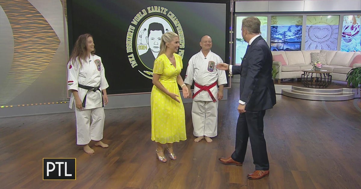 Karate with Heather and David - CBS Pittsburgh