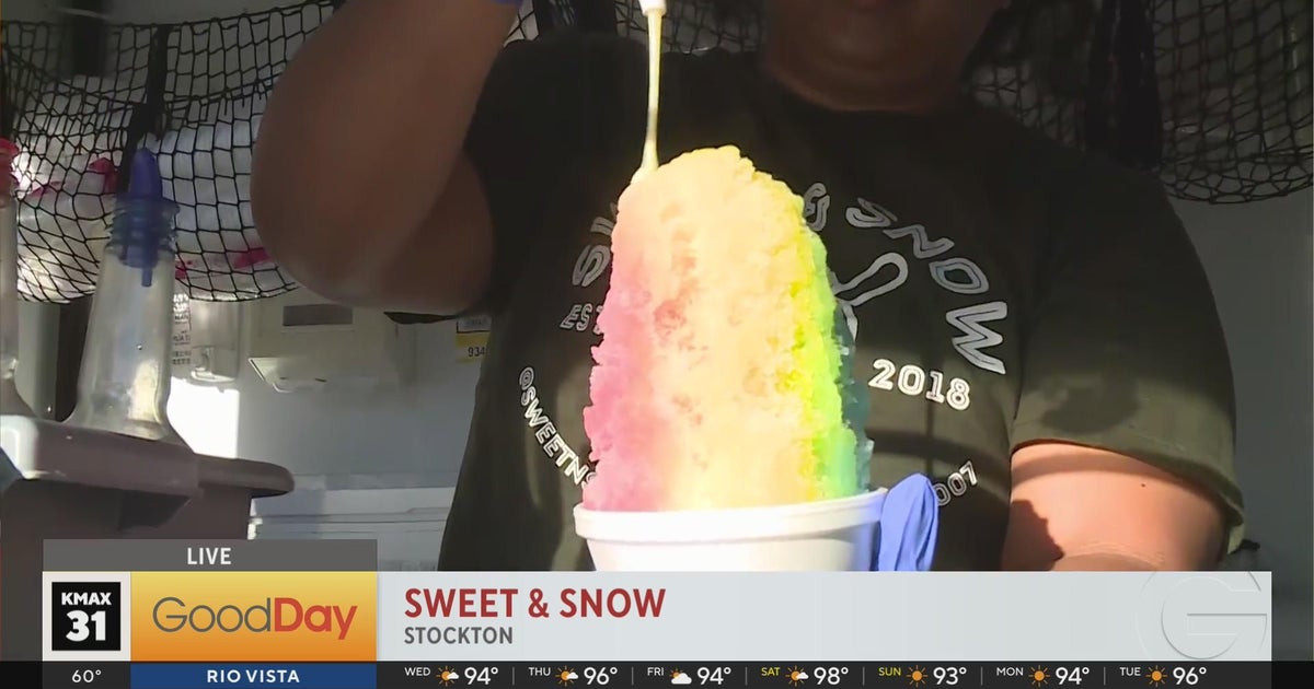 Staying cool with shaved ice at Sweet & Snow in Stockton - Good Day ...