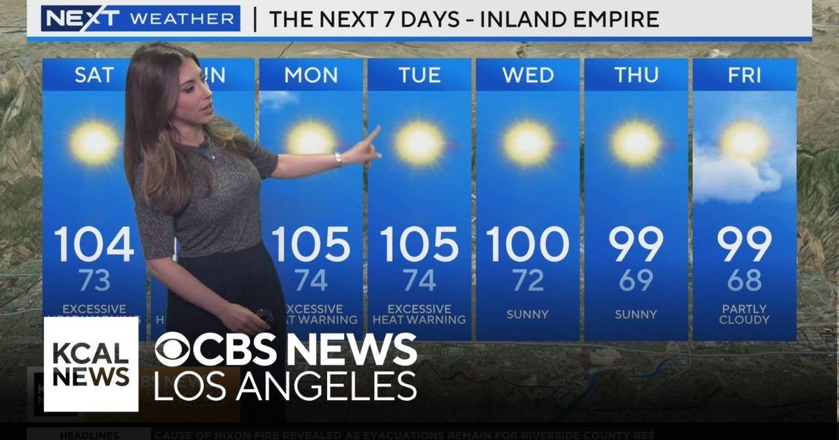 Alex Biston's Morning Weather (Aug. 3) - CBS Los Angeles