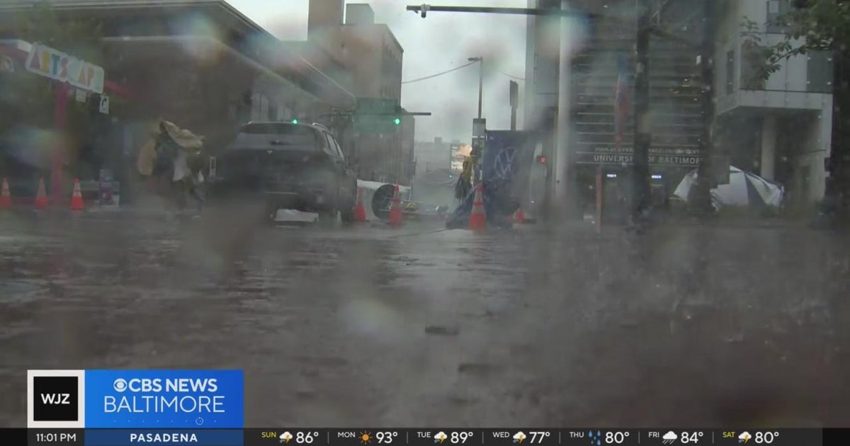 Destructive storm ravages through Baltimore - CBS Baltimore