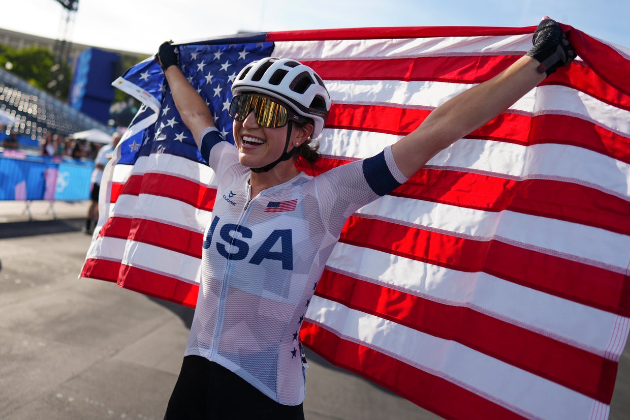Cyclist Kristen Faulkner sprints clear to win Team USA's first road ...