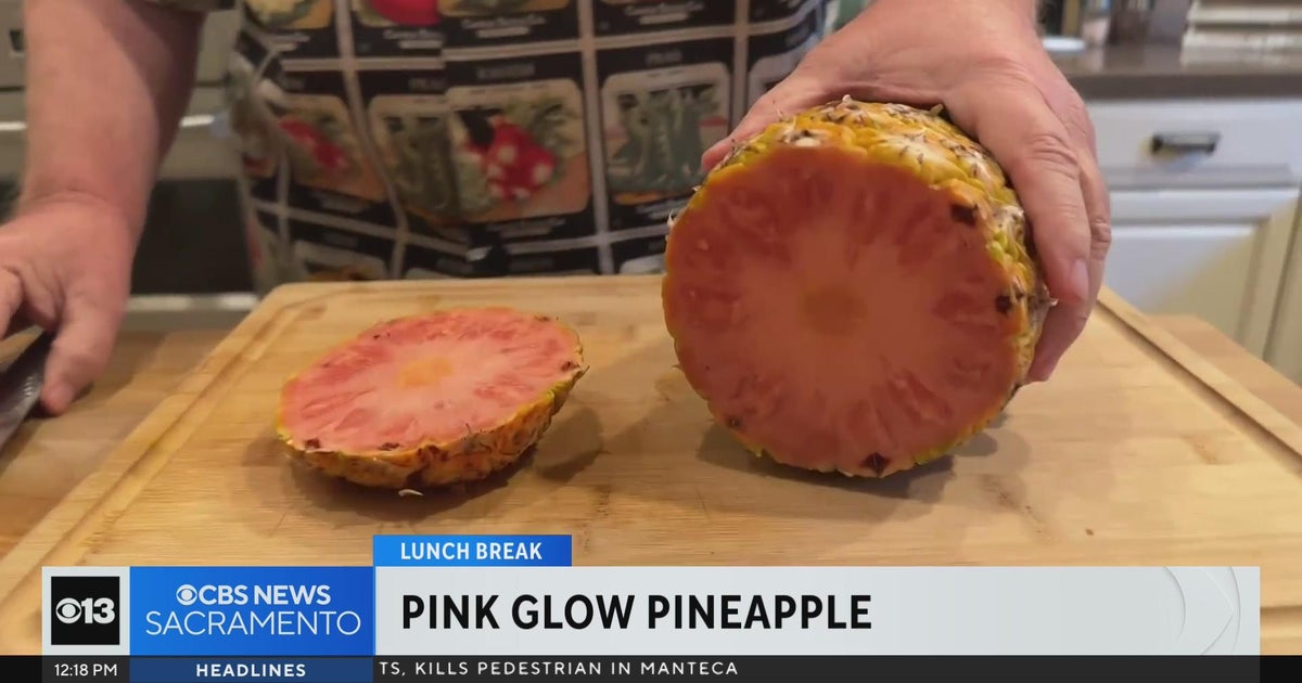Pink Glow pineapple | Lunch Break - CBS Sacramento