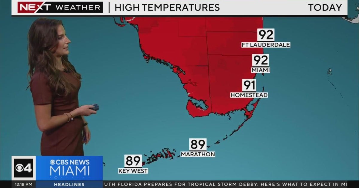 South Florida Weather for Monday 8/5/2024 12PM - CBS Miami