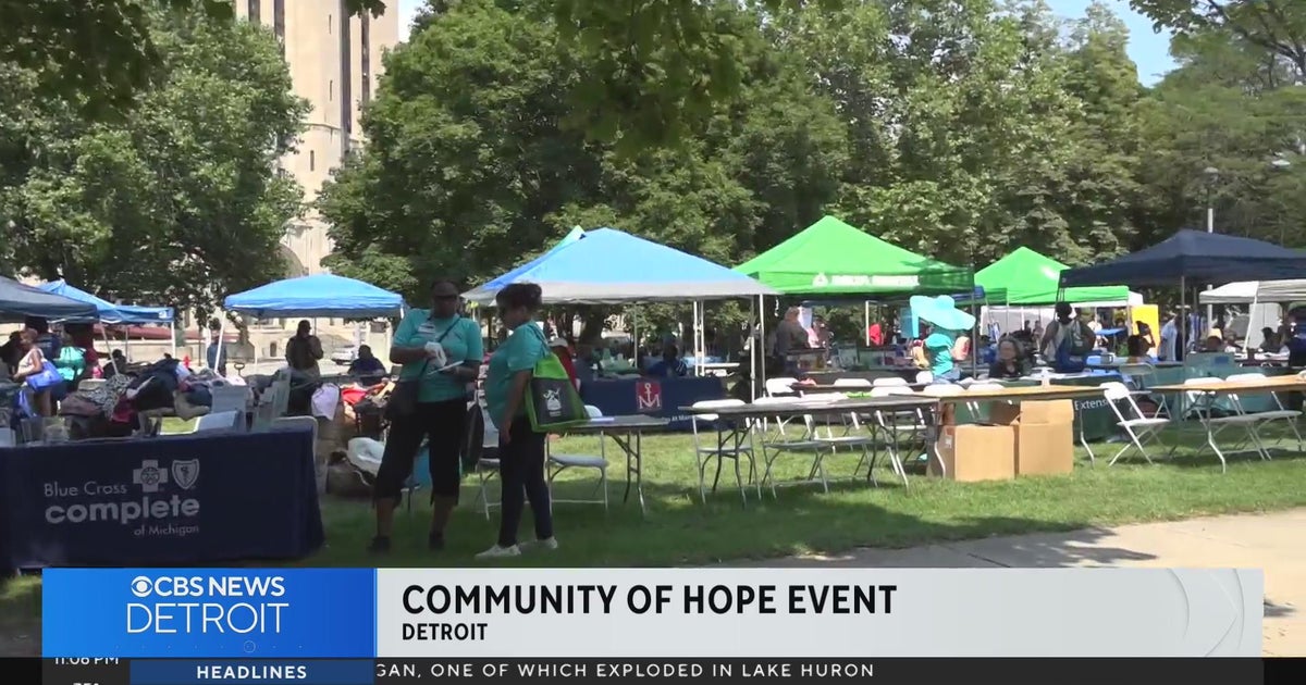 Detroit's Community of Hope event supports those experiencing ...