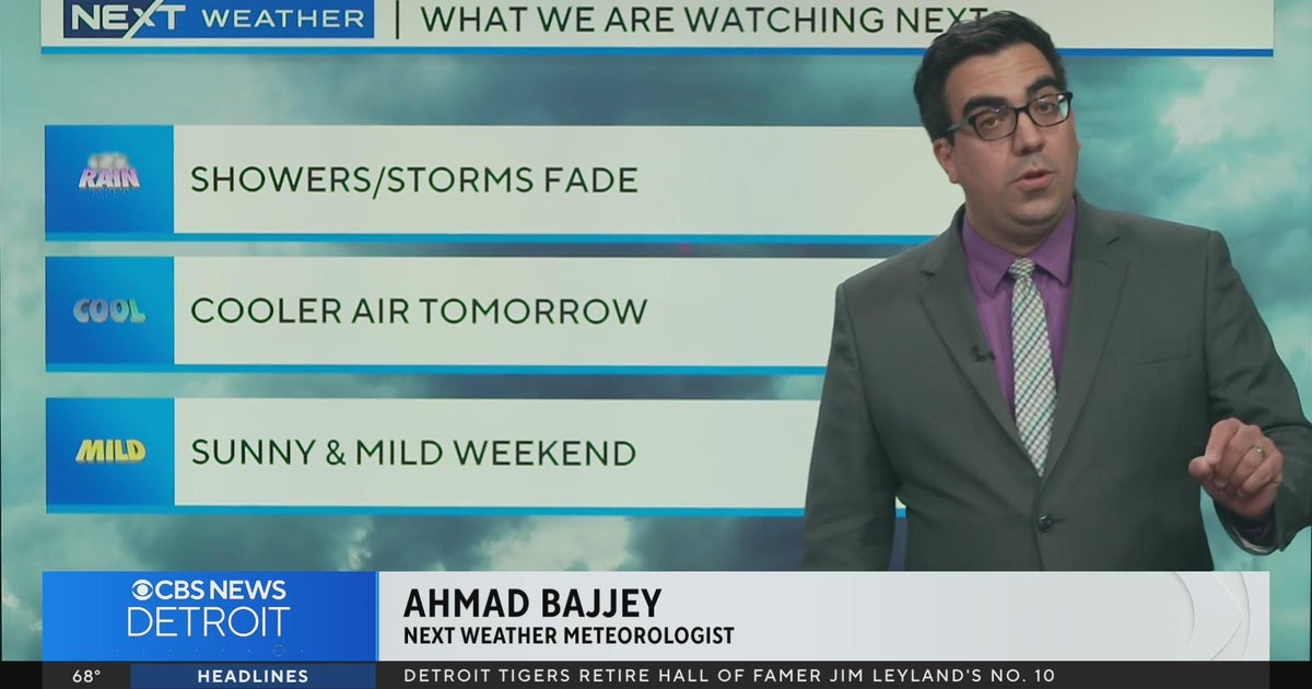 Bye bye humidity - CBS Detroit