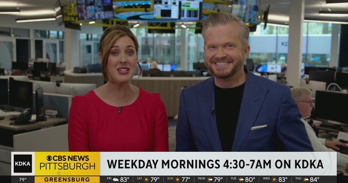 Coming up on KDKA-TV Morning News - CBS Pittsburgh