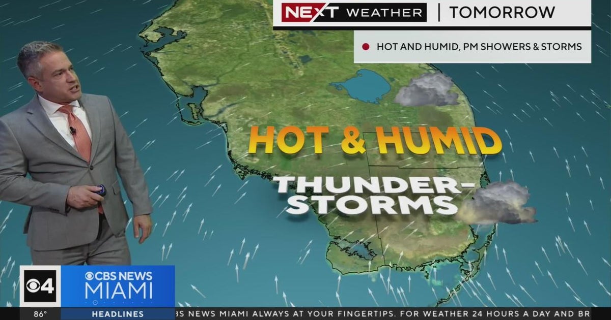 South Florida weather for Thursday 8/8/24 11PM - CBS Miami
