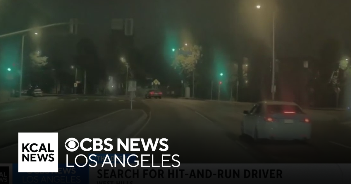 LAPD releases dashcam footage of hit-and-run crash from West Hills ...