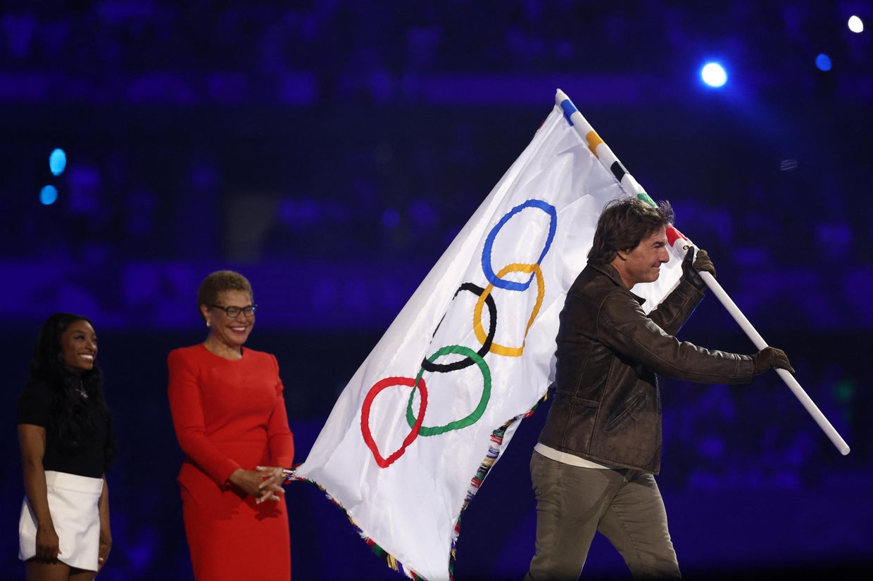The 2024 Olympic closing ceremony for the Paris Games was Sunday. Here ...
