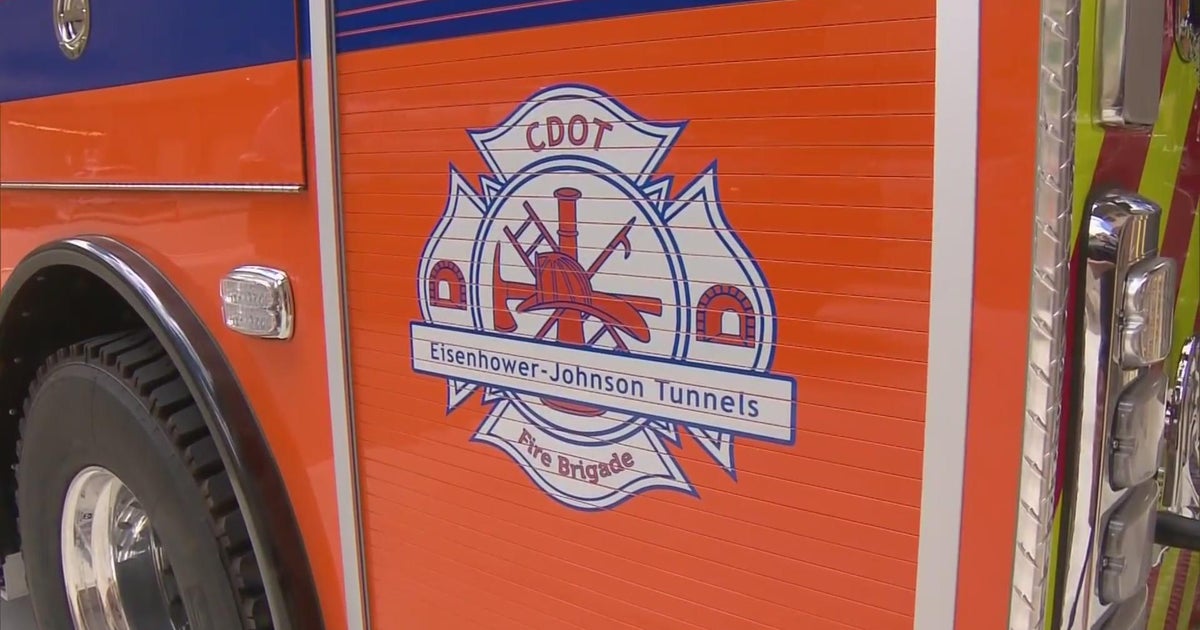 CDOT shows off brand new fire engine stationed at Eisenhower and ...