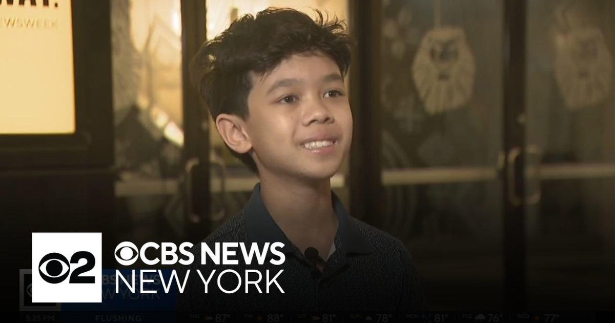 12-year-old Broadway actor debuting in "The Lion King" - CBS New York
