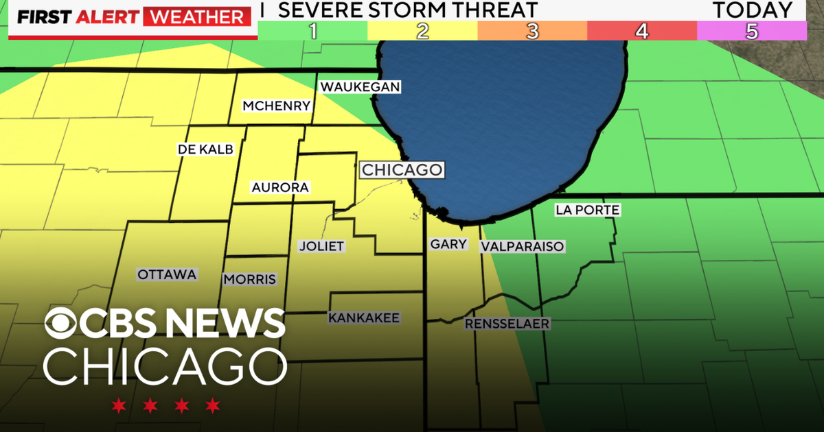 Waves of storms Thursday in Chicago - CBS Chicago
