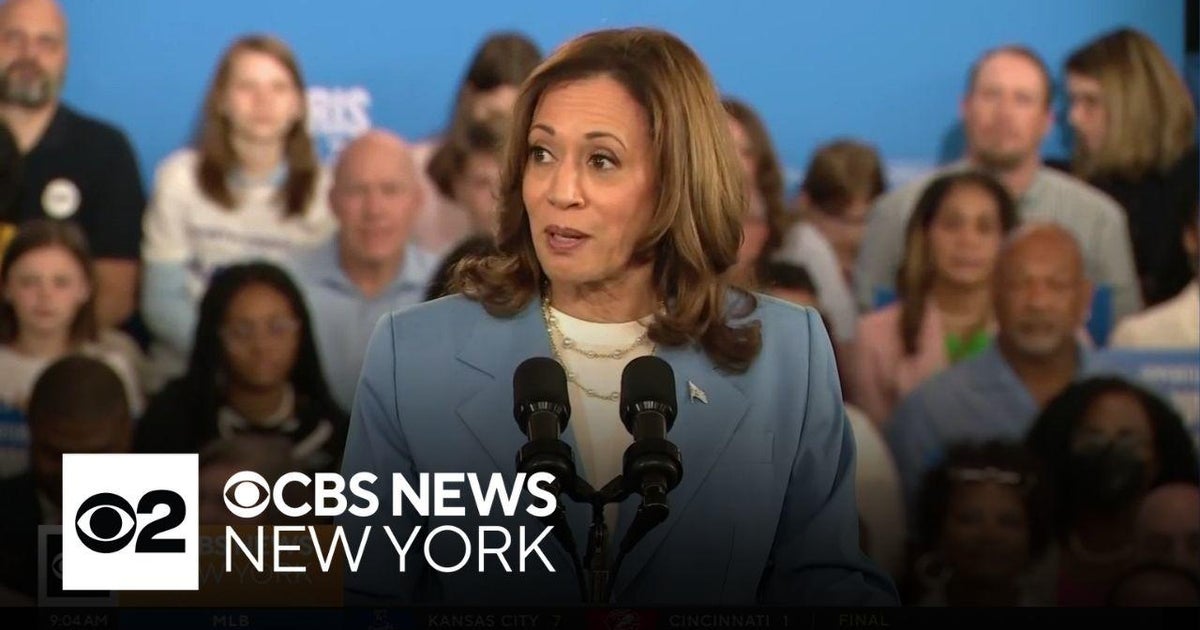 VP Kamala Harris outlines economic plan in campaign speech - CBS New York