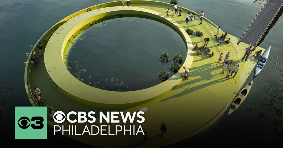 Floating observation deck "Floatlab" coming to Schuylkill River - CBS Philadelphia