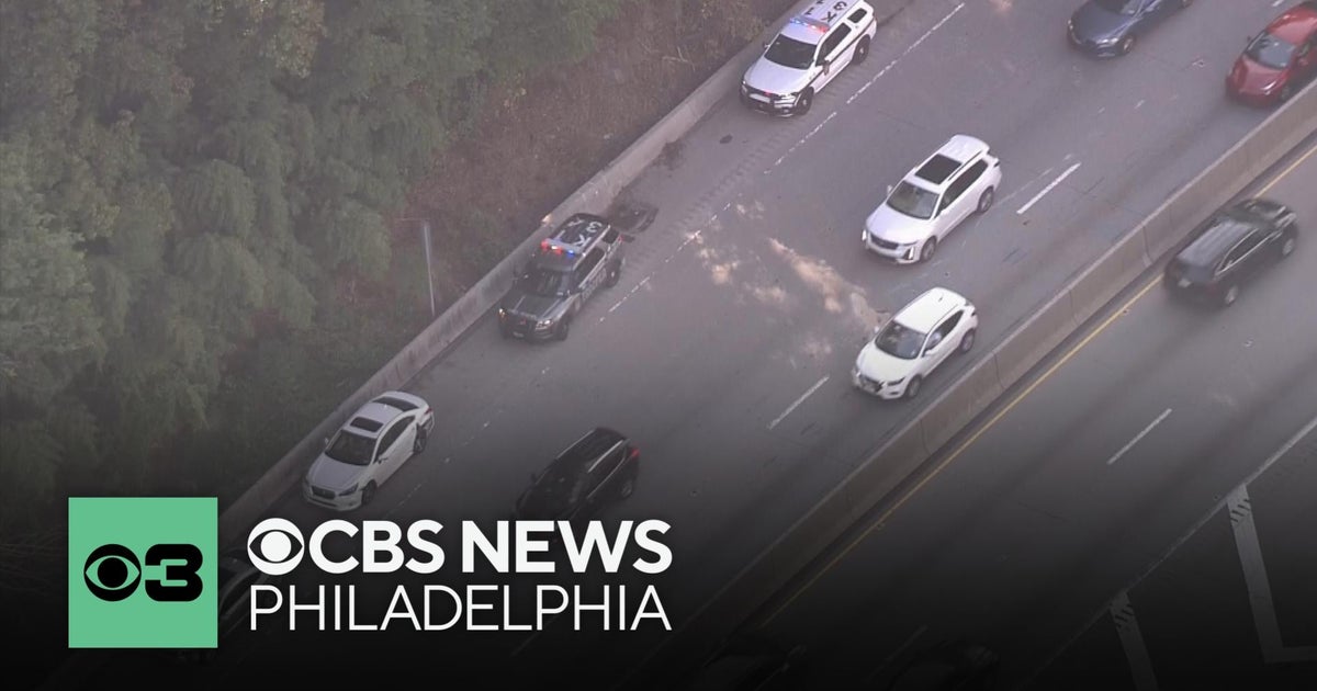 Lanes Reopen After Crash On Philadelphia S Schuylkill Expressway Cbs