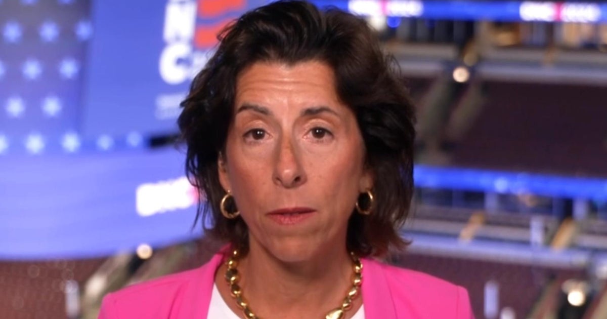 Gina Raimondo on DNC, state of economy under Biden - CBS News