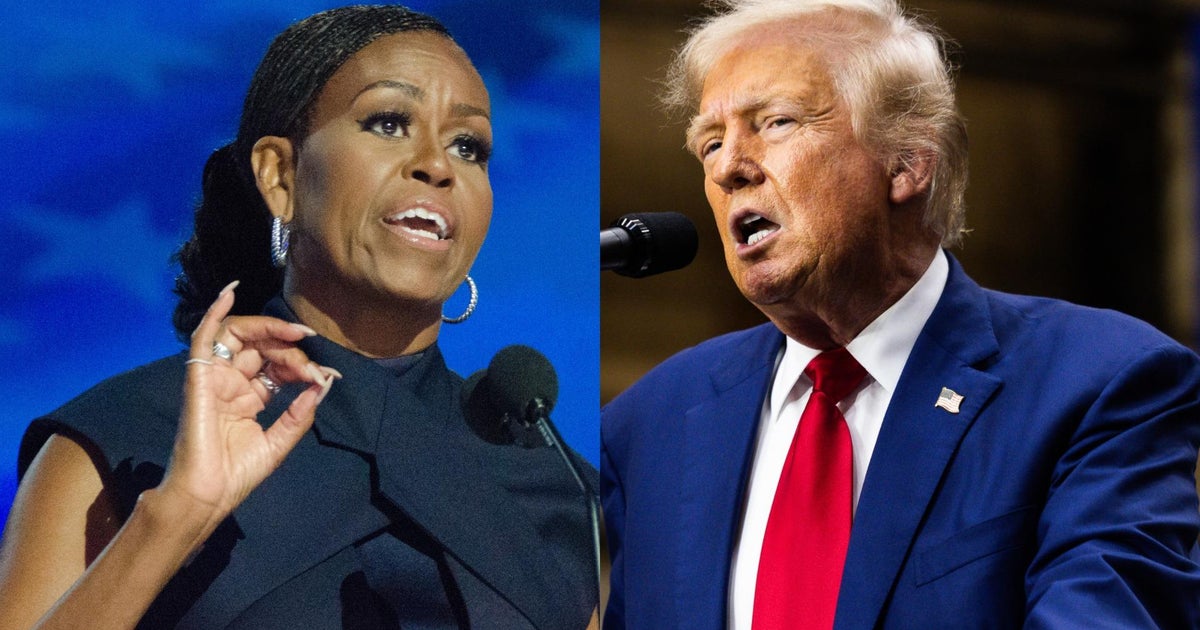 How will Trump react to Obamas' comments at DNC? - CBS News