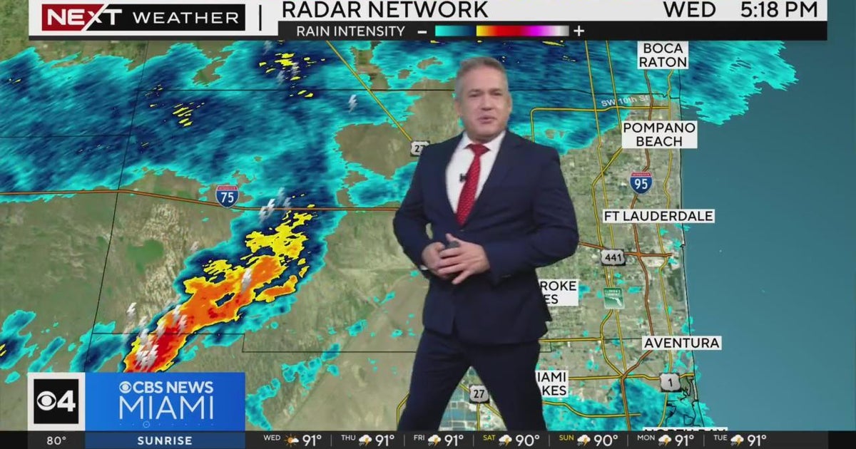 South Florida weather for Wednesday 8/21/24 5PM - CBS Miami