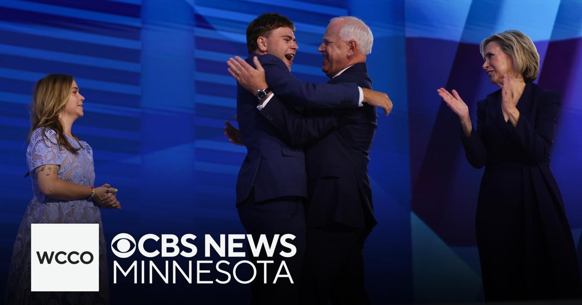 Gus Walz wins the hearts of families across the nation - CBS Minnesota