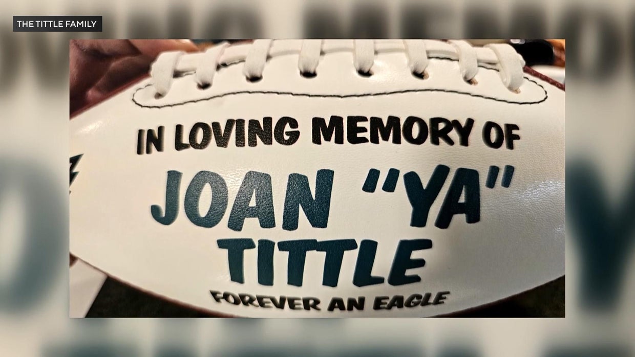 Joan Tittle, an Eagles superfan and season ticket holder since 1958 ...
