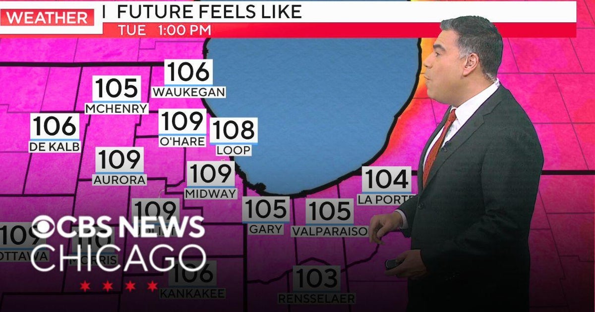 Get ready for a scorcher on Tuesday - CBS Chicago