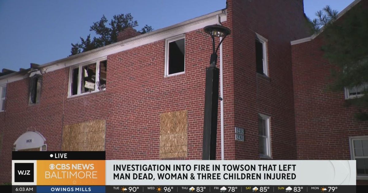 Latest in fatal Towson 2- alarm fire that left a man dead and 4 others ...