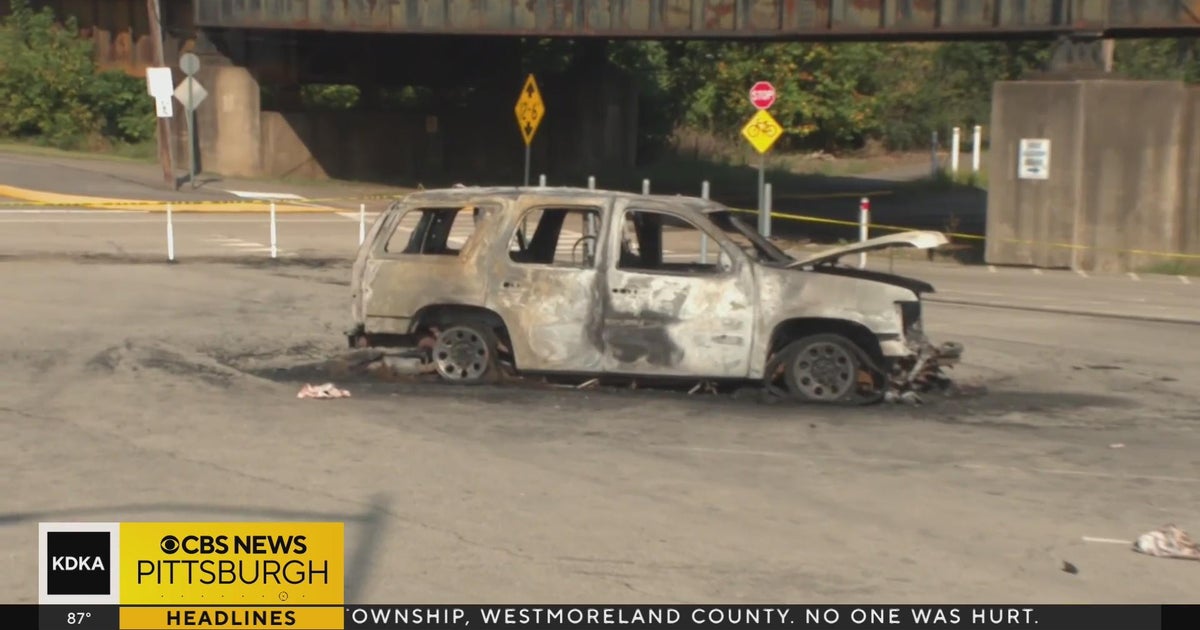 ATF investigating burned McKeesport police vehicles - CBS Pittsburgh