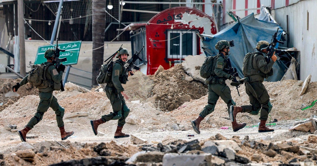Deadly large-scale Israeli raids in West Bank continue - CBS News
