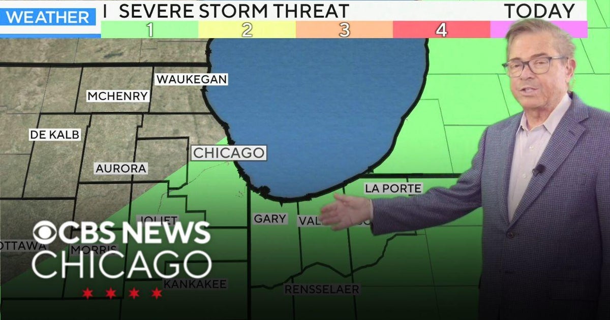Look out for scattered showers - CBS Chicago
